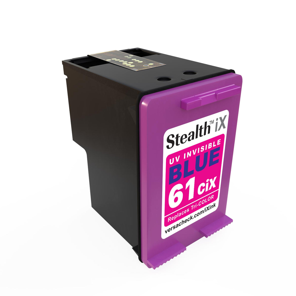 Stealth Inkjet HP 61 CiX Invisible Blue Ink Cartridge - Replaces Tri-C ...