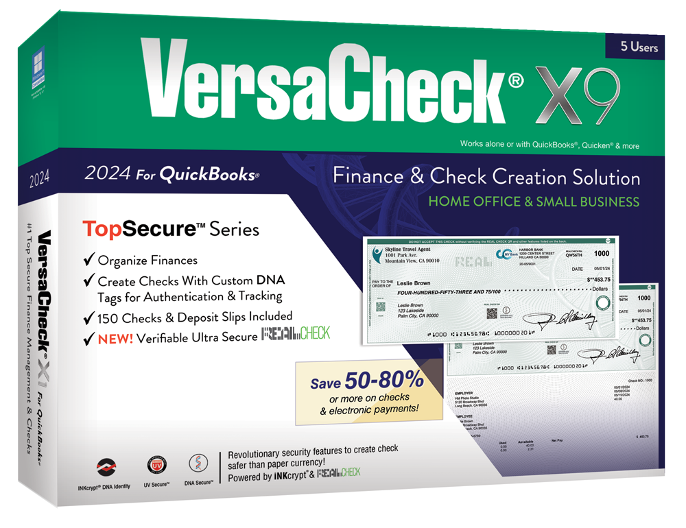 Versacheck X9 2024 for Quickbooks (Digital Download) – VersaCheck