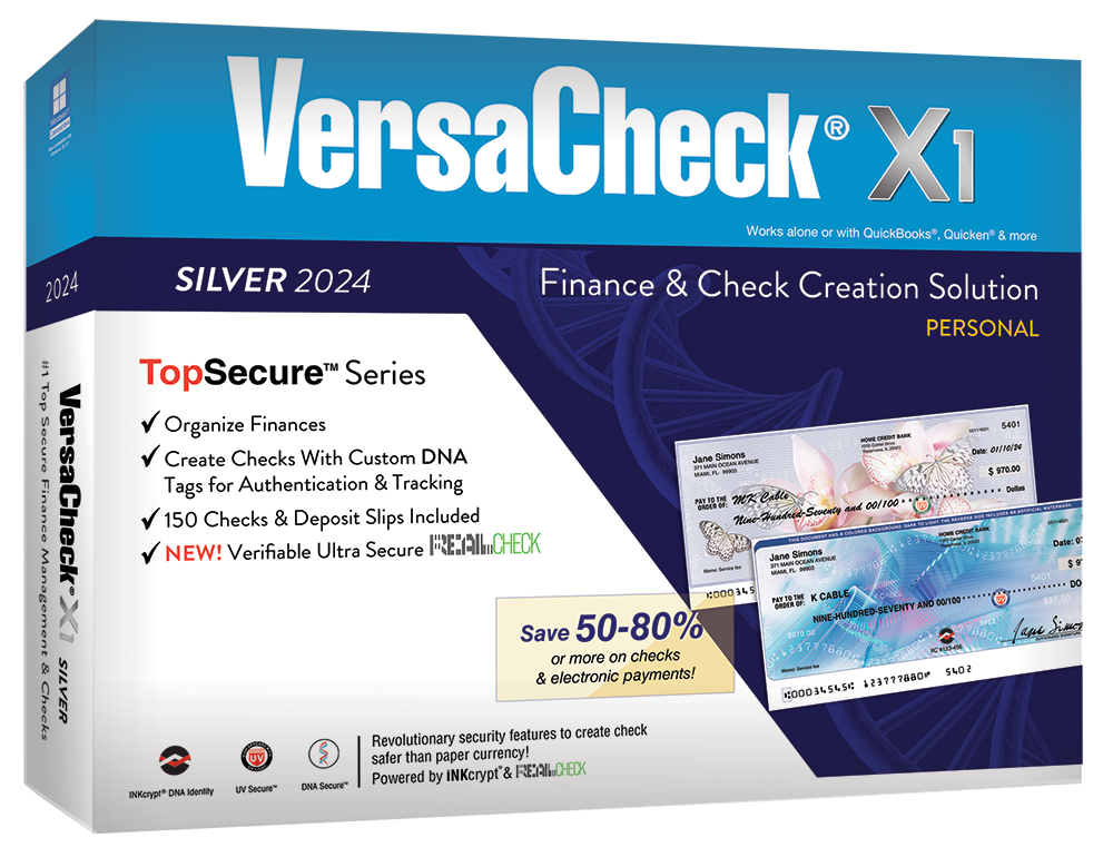 VersaCheck X1 Silver 2024 (Digital Download with Unlimited Annual Prin