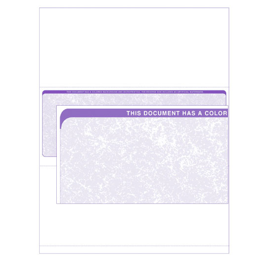Stealth iX Paper - Form 1001 - Purple Classic - 500 Sheets – VersaCheck