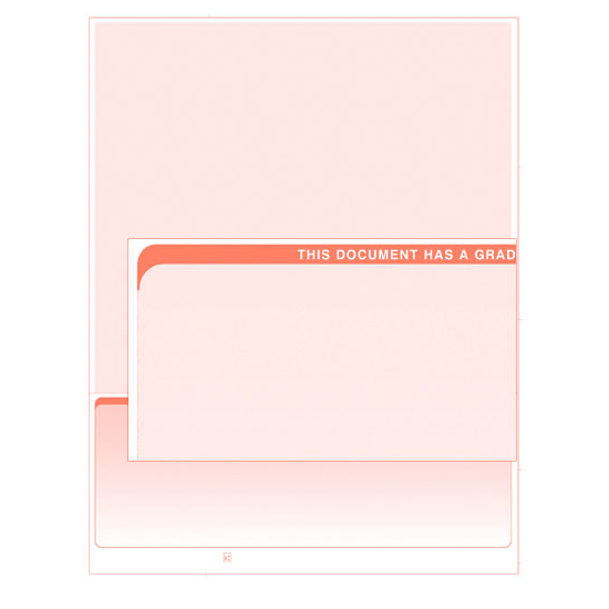 Stealth iX Paper - Form 1002 - Business Check - Orange Graduated - 250 ...