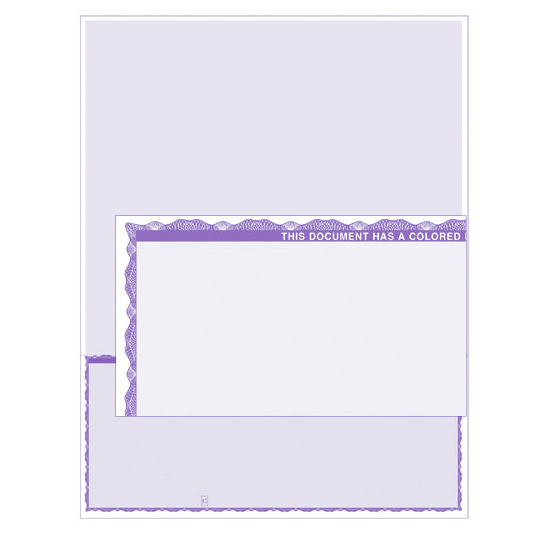 Stealth iX Paper - Form 1002 - Business Check - Purple Premium - 5000 ...
