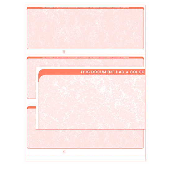 Stealth iX Paper - Form 3000 - Orange Classic - 250 Sheets – VersaCheck