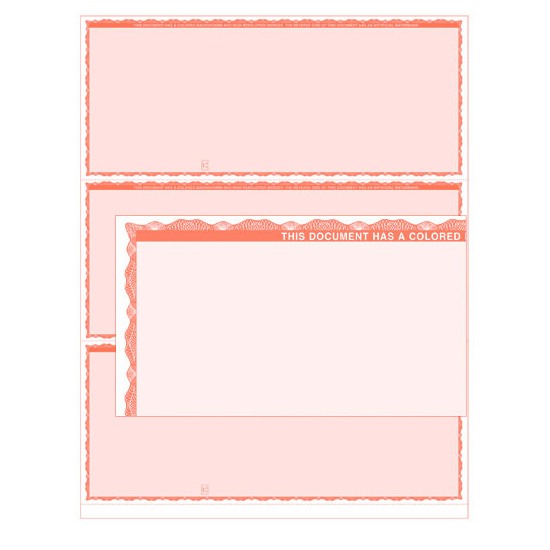 Stealth iX Paper - Form 3000 - Orange Premium - 5000 Sheets – VersaCheck