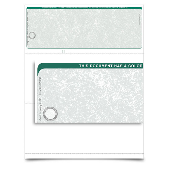 VersaCheck TopSecure Stealth Business Voucher Check Refills - Form 100