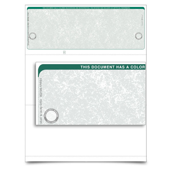 VersaCheck TopSecure UV Secure Stealth Business Voucher Check Refills