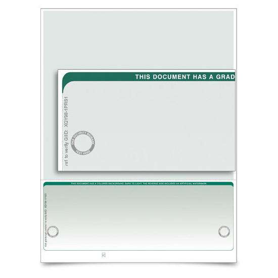 VersaCheck TopSecure UV Secure Stealth Business Voucher Check Refills