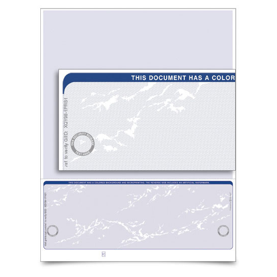 VersaCheck TopSecure UV Secure Stealth Business Voucher Check Refills