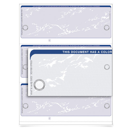 VersaCheck TopSecure UV Secure Stealth Business Standard Check Refills