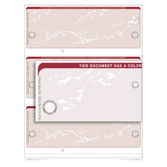 VersaCheck TopSecure UV Secure Stealth Business Standard Check Refills