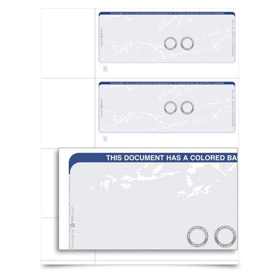 VersaCheck TopSecure UV Secure Stealth Personal Wallet Check Refills