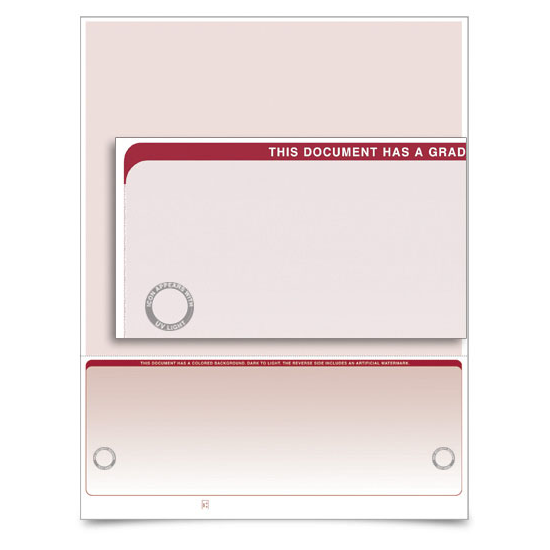 VersaCheck UV Secure Stealth Business Voucher Check Refills - Form 100