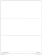 VersaCheck Form 1000 White Canvas - 10000 sheets