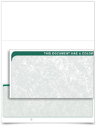 VersaCheck Form 1002 Classic Green - 20000 Sheets