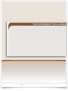 VersaCheck Form 1002 Graduated Tan - 100000 Sheets