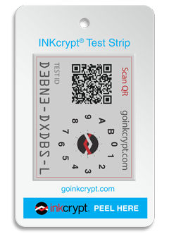 INKcrypt® Test – VersaCheck